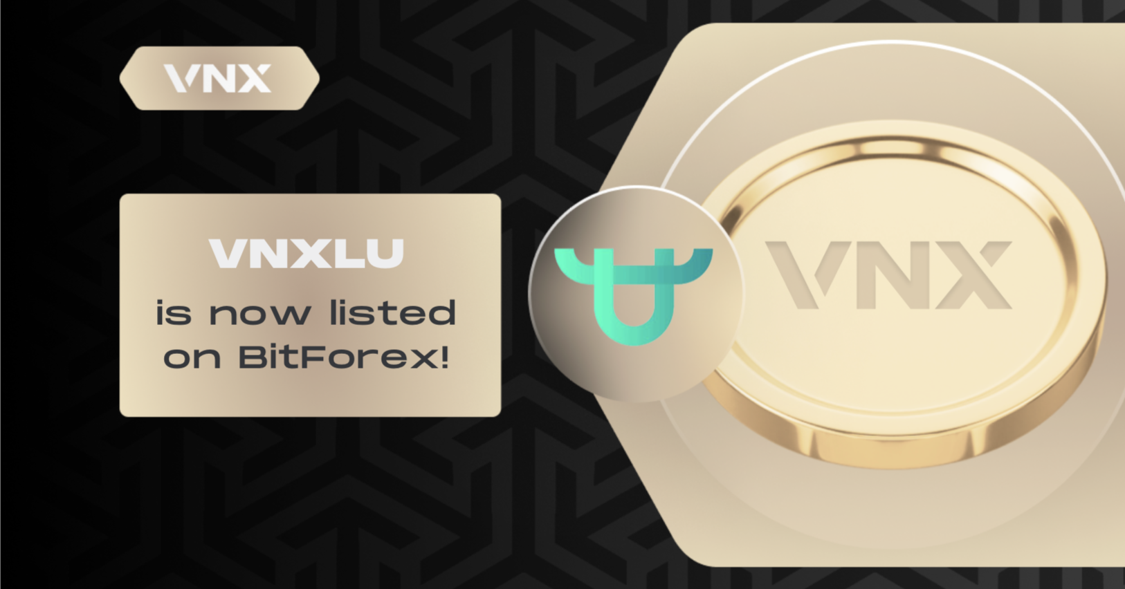 VNXLU is now available on BitForex - VNX